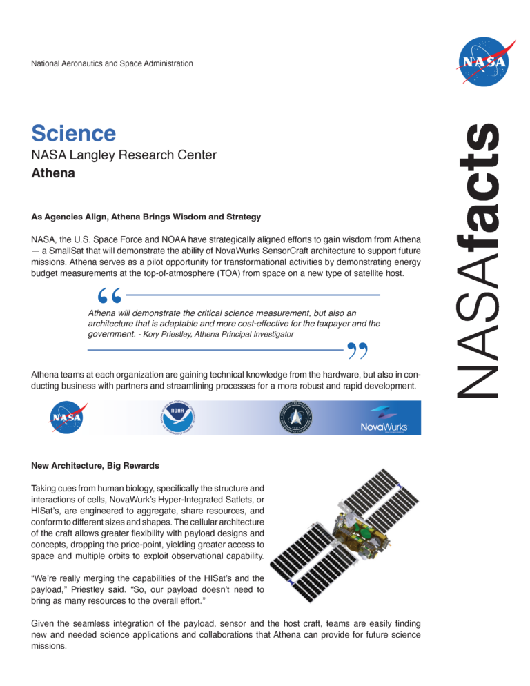 Fact Sheets – NASA Langley Research Center Science Directorate